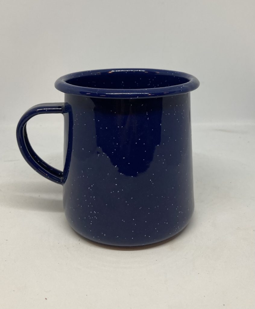 Enamelware Blue Speckled Mug - The General Store Tallulah Falls